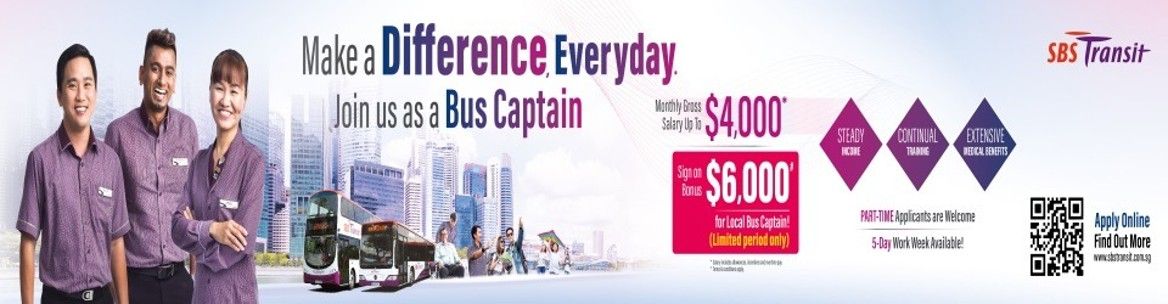 Jobs at sbs transit, Job Vacancies - Oct 2022 | JobStreet