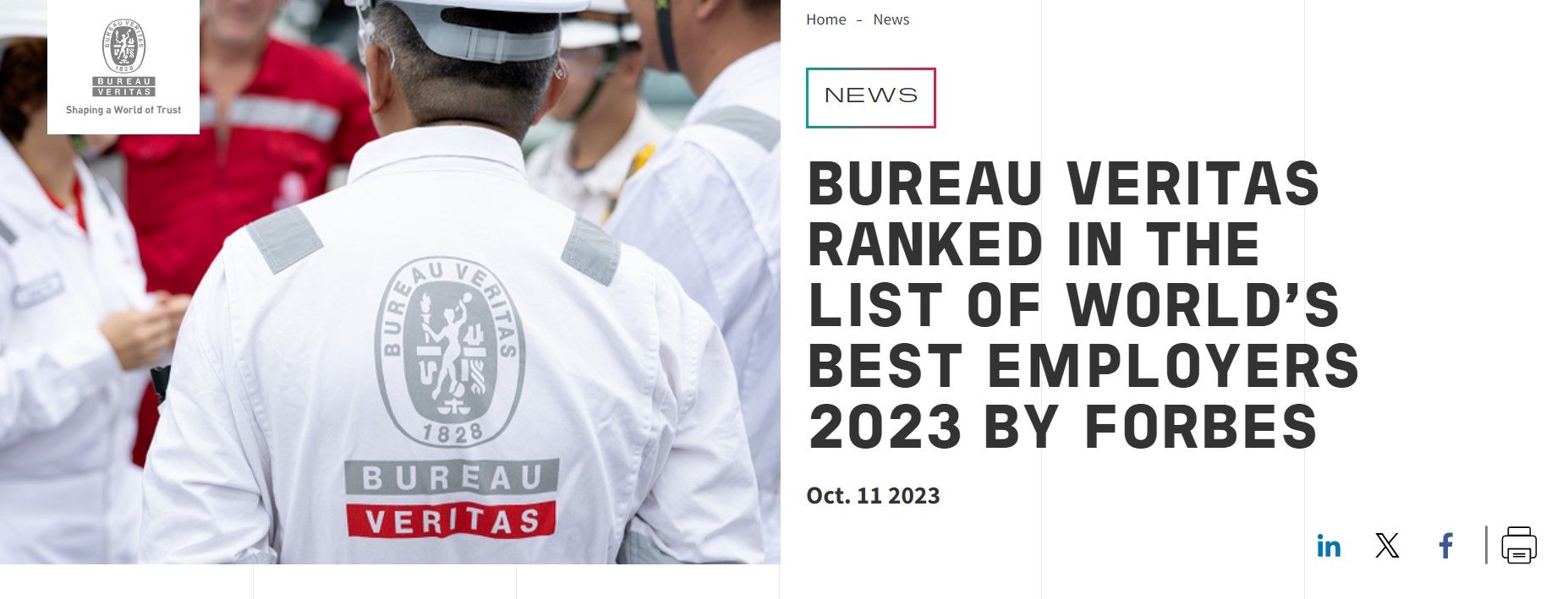 Working at Bureau Veritas company profile and information | Jobstreet